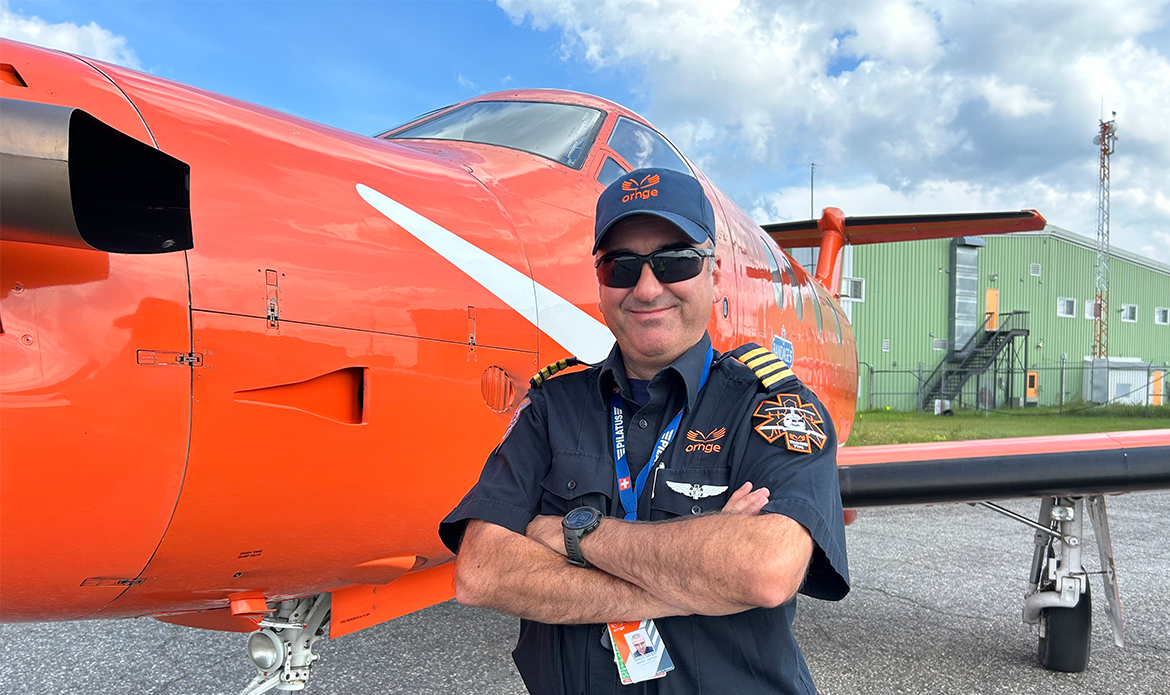 Ornge - Staff Profile: Aaron Grubin - Fixed Wing Captain & Training Officer