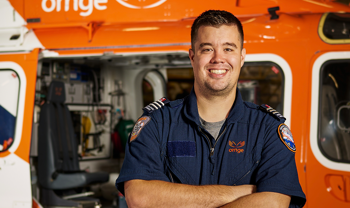 Ornge - Staff Profile: Brandan Willis - Critical Care Paramedic